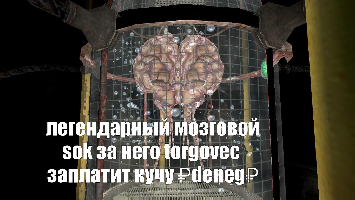 Мем Легендарный мозговойsok за него torgovec заплатит кучу ₽deneg₽ №312085